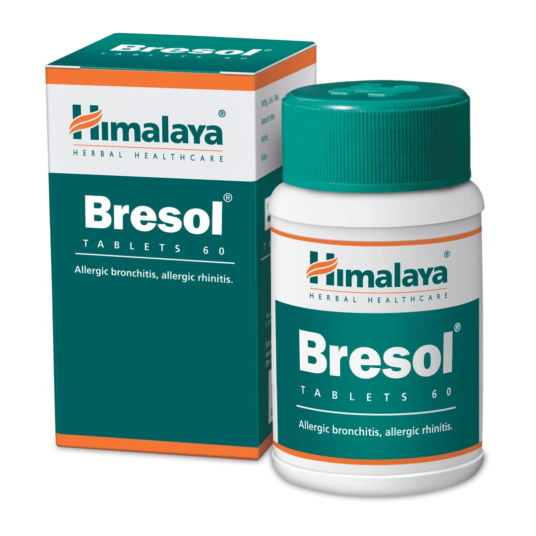 Himalaya Bresol Tablet 60's - Combats Respiratory Disorders – Himalaya ...