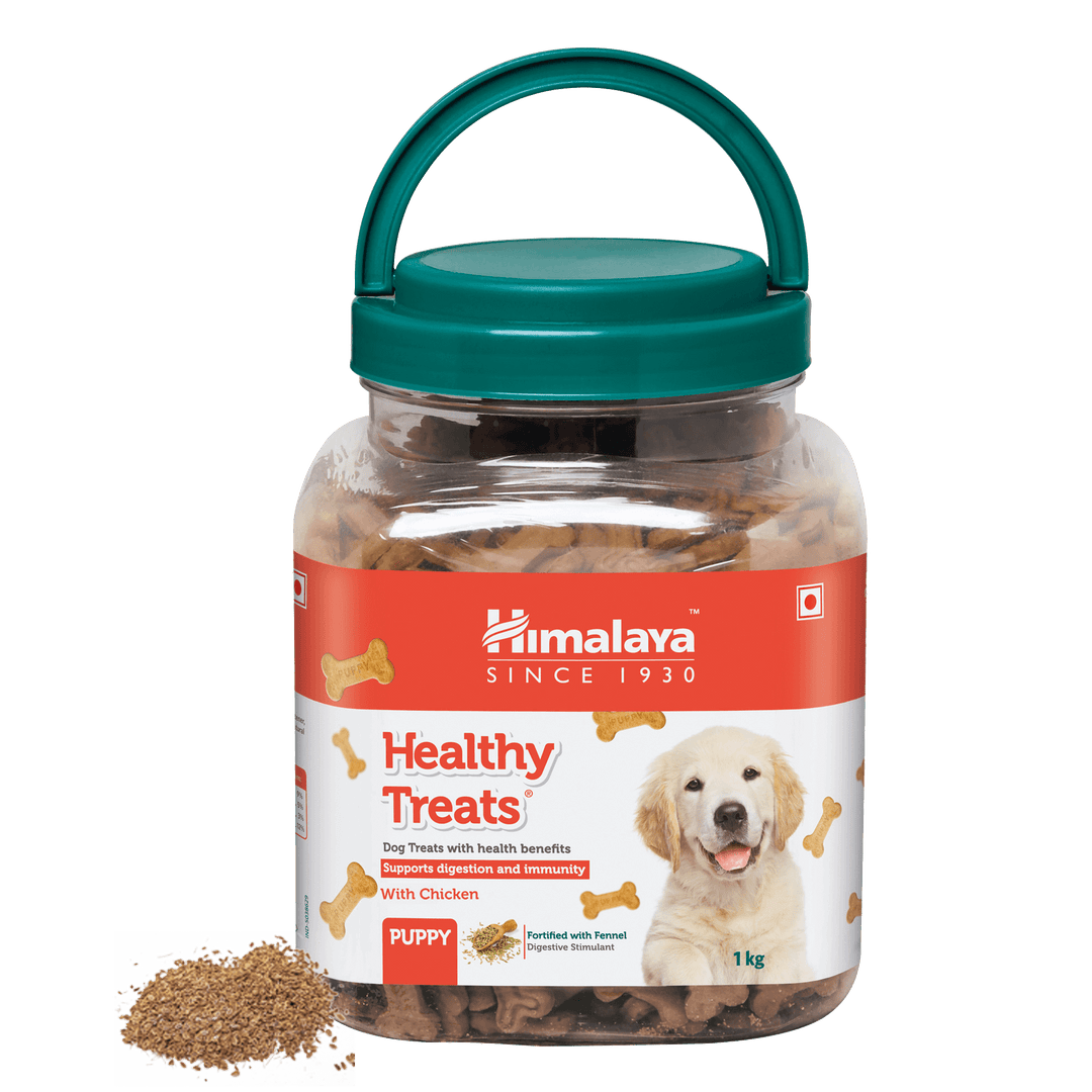 Himalaya Healthy Treats (Puppy) - Promotes Overall Fitness in Puppies ...